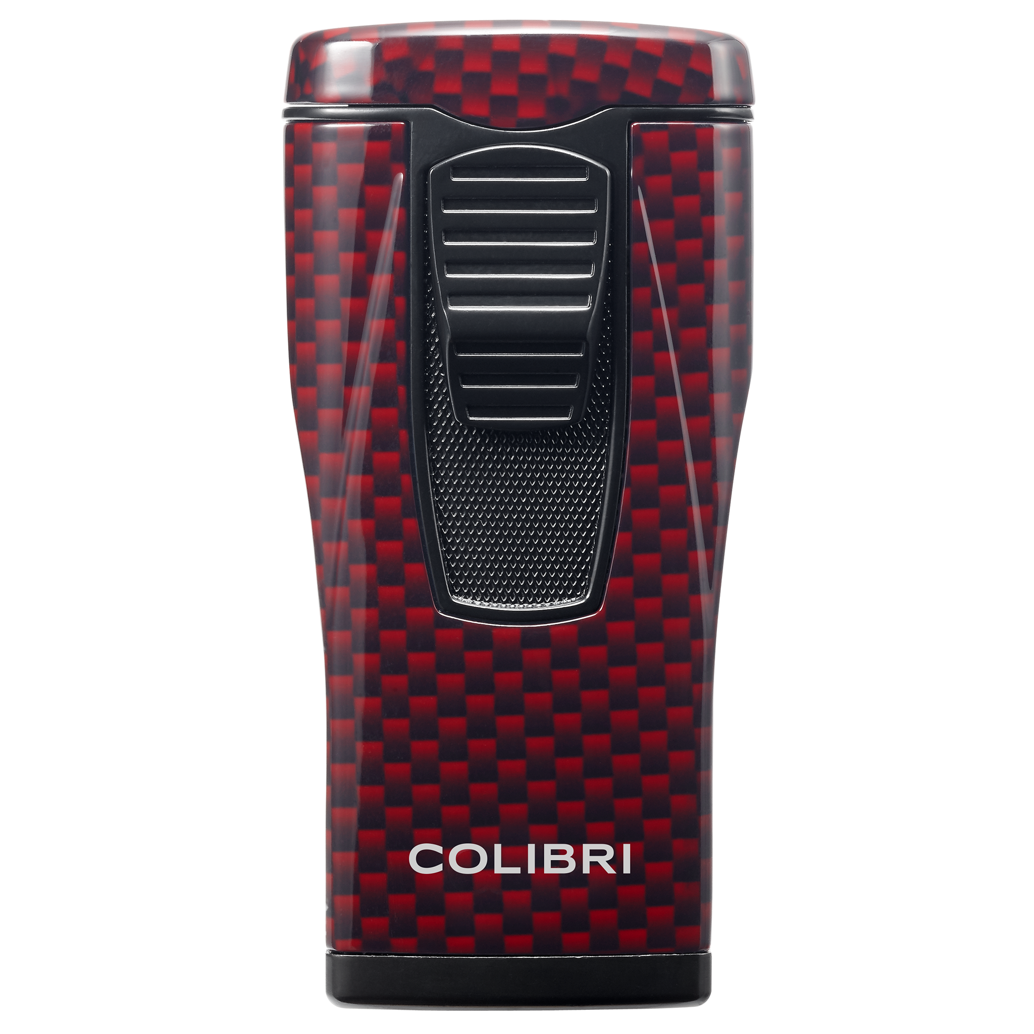 Colibri Monaco carbon fiber triple-jet flame cigar lighter